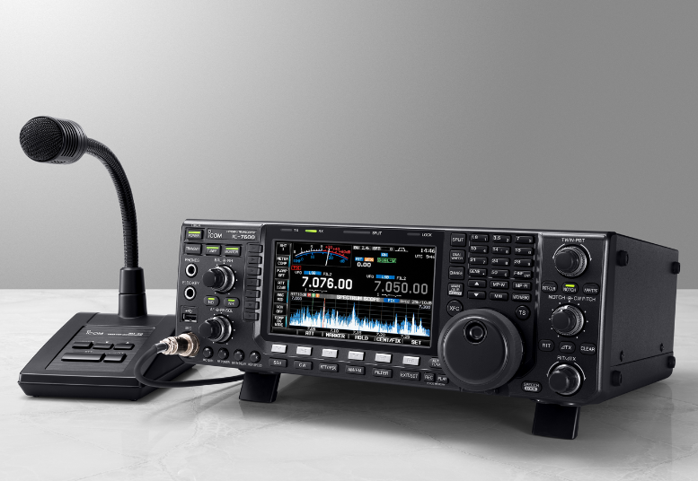 ICOM Desktop unidirectional microphone – Gulf Coast Avionics