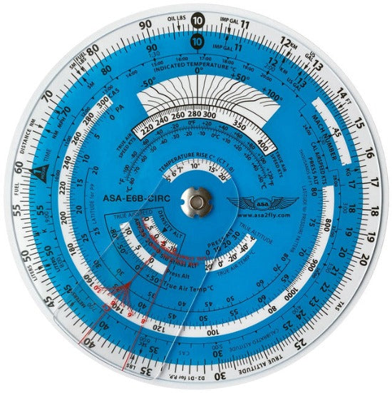 ASA Circular E6B Flight Computer | Gulf Coast Avionics